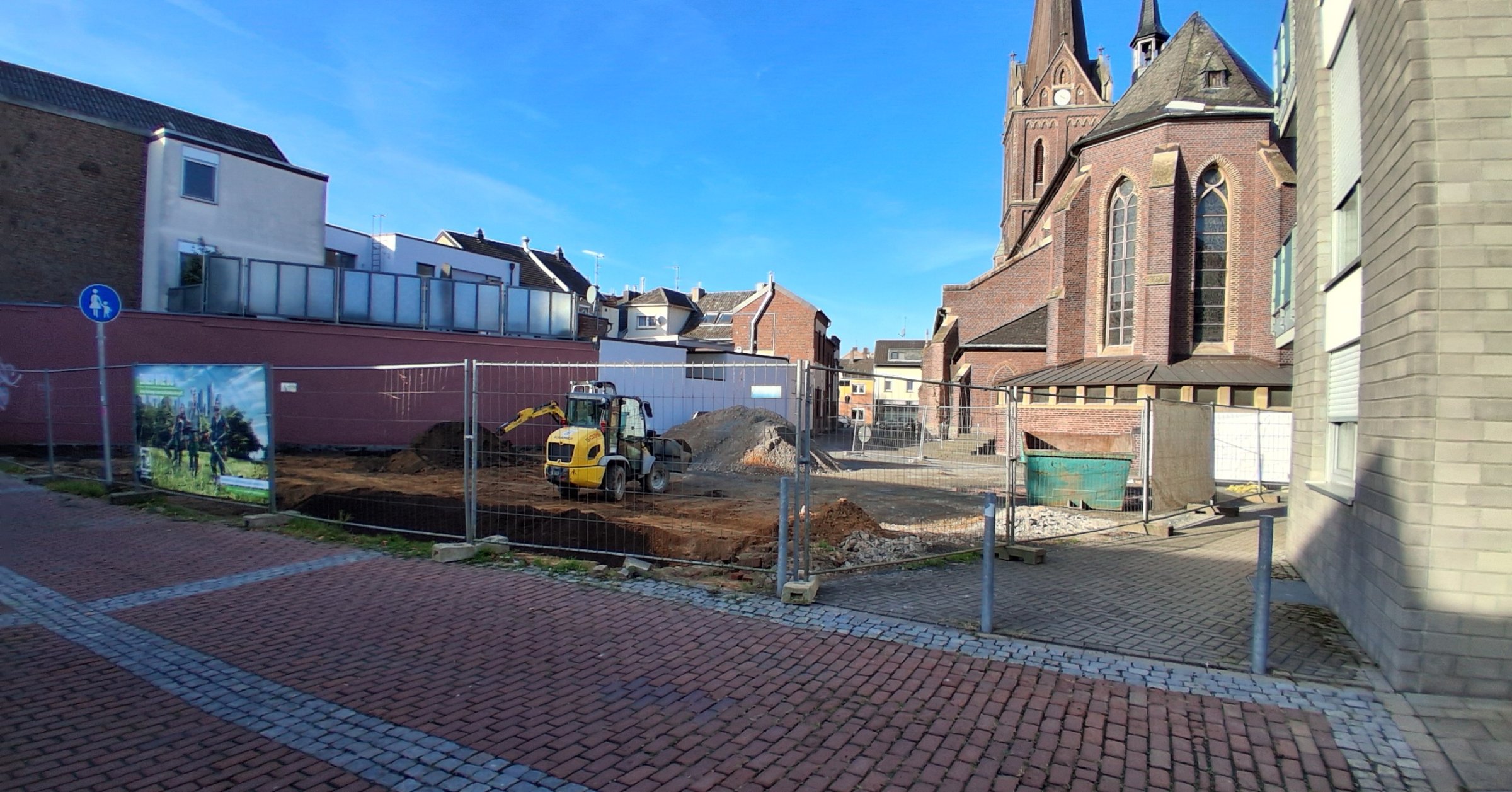 Parkplatz Umgestaltung an St. Nikolaus